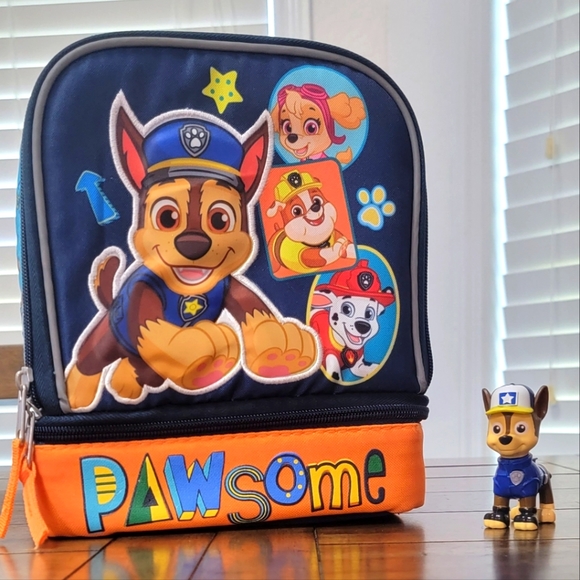 Paw Patrol | Other | Paw Patrol Chase Kids Lunch Box Wchase Figurine ...